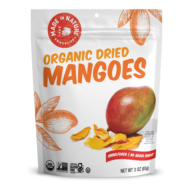 Buy Dried Mangoes: Organic Tree-Ripened Snacks – Made In Nature
