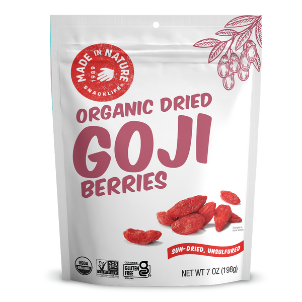 Buy Goji Berries: Dried, Organic Snacks | Made In Nature