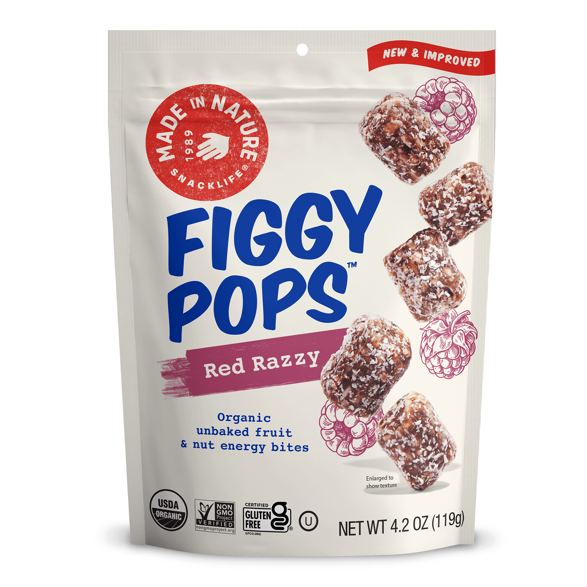 Buy Red Razzy Figgy Pops | Made In Nature